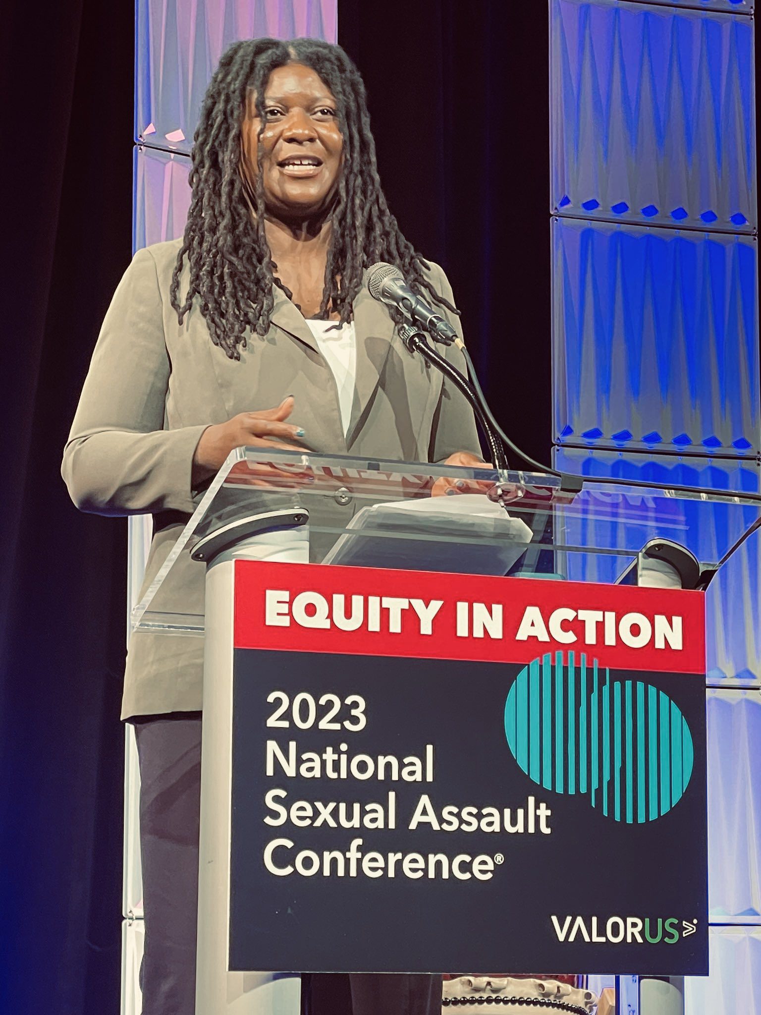 Dr. Alexander Delivers Keynote at 2023 National Sexual Assault ...